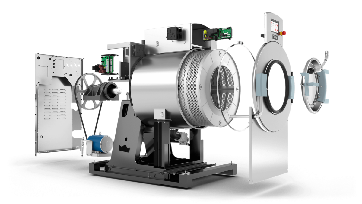 Durable, Industry-leading, Efficient Hardmount Washer-Extractor